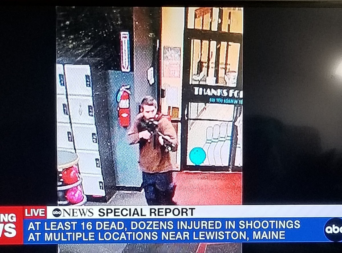 Happening now. Suspect still on the loose.