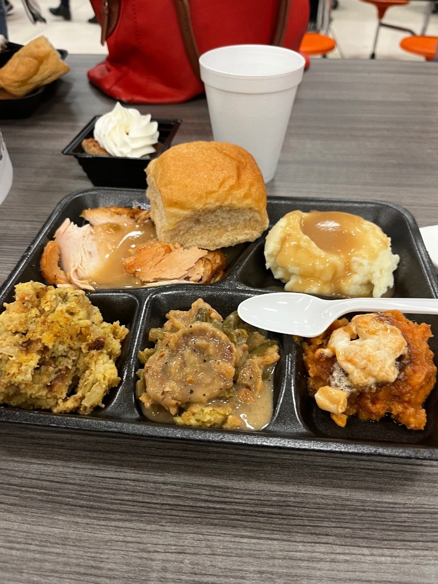 Look at the Thanksgiving Meal we had today with the grandkids :)