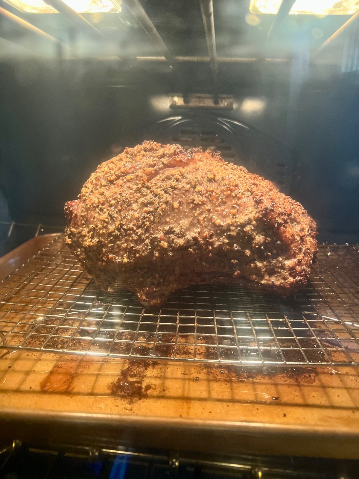 What do U get when U overcook a cheap cut of prime rib?