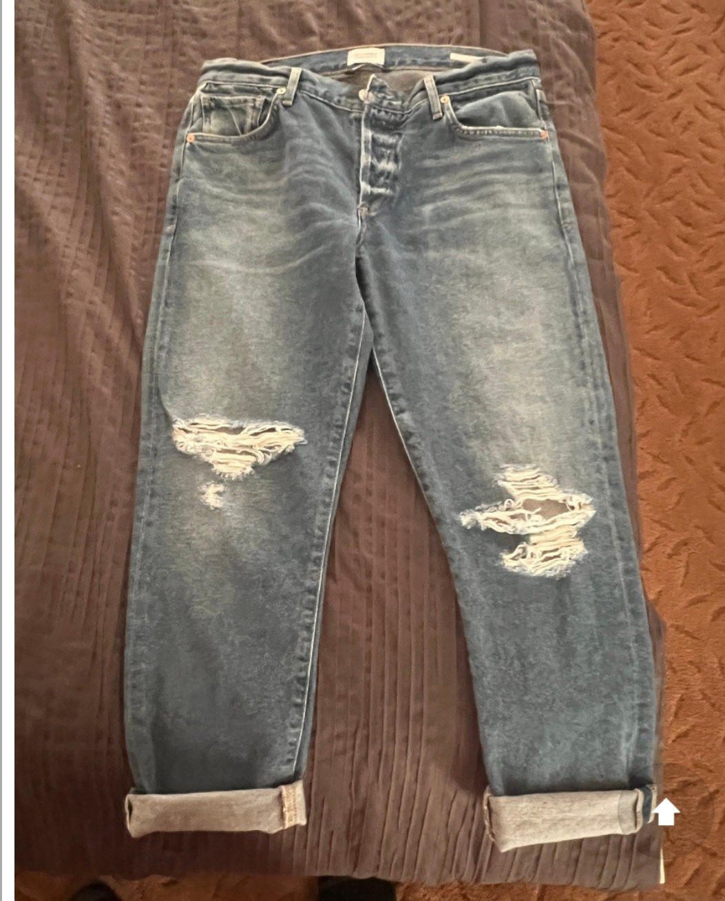 $110 for jeans!! I'm not familiar w the brand but I would n