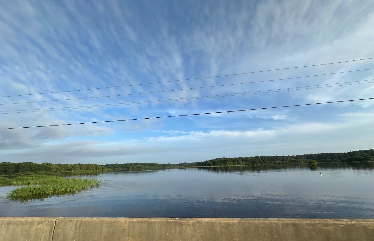 Love the way the lake looks in the morning . Sibley Lake
