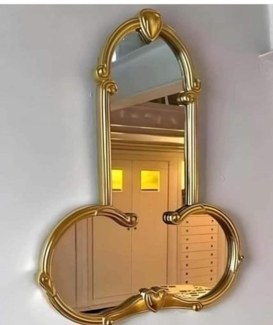 New vanity mirror for @Brat love you papi