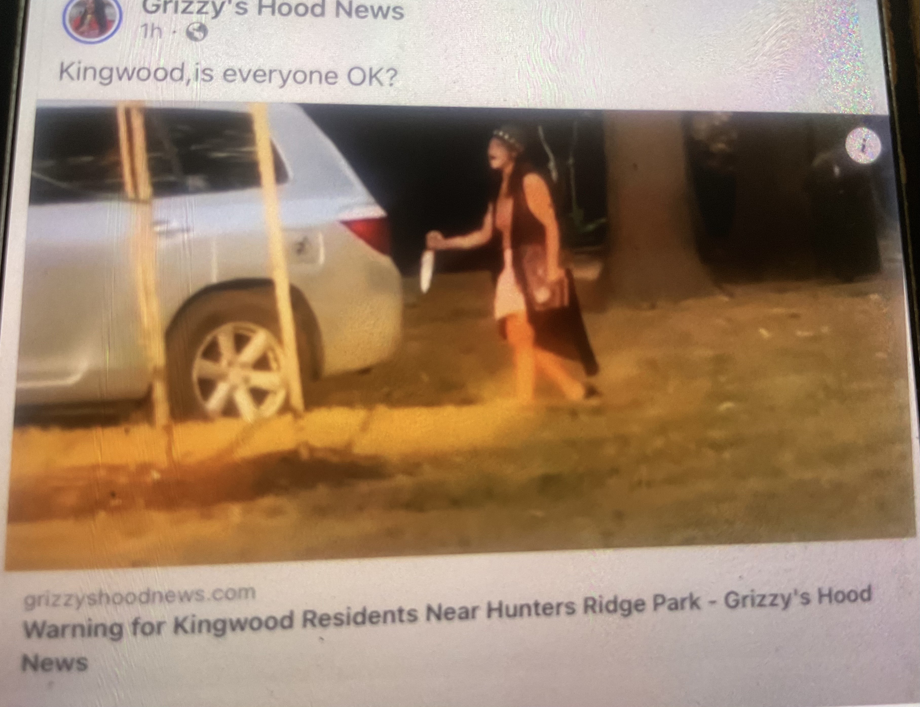 Go to Grizzly's News to view story of Woman with Knife in Kingwo