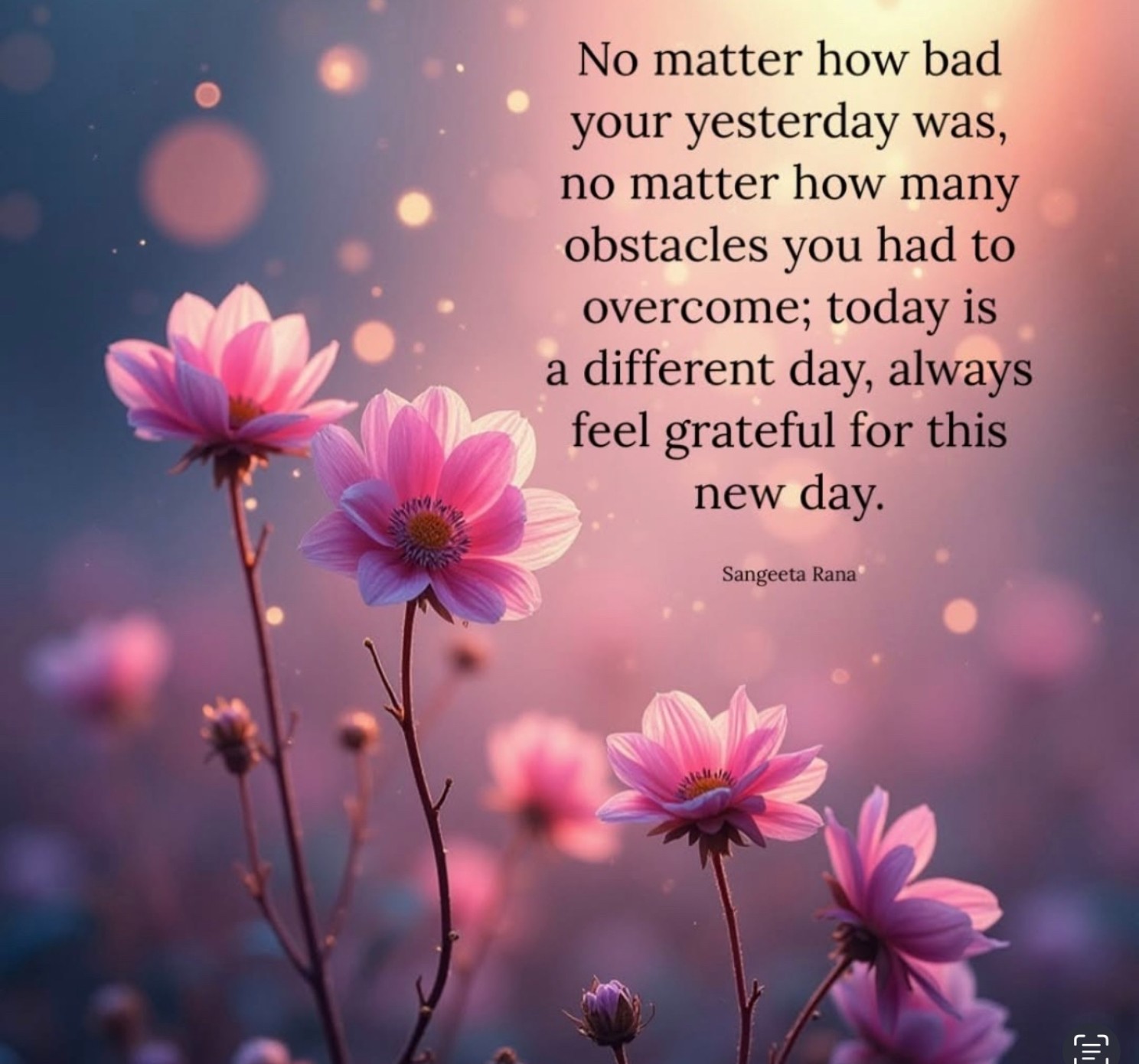 Tuesday inspiration. Good foggy morning! Be safe and have a bl