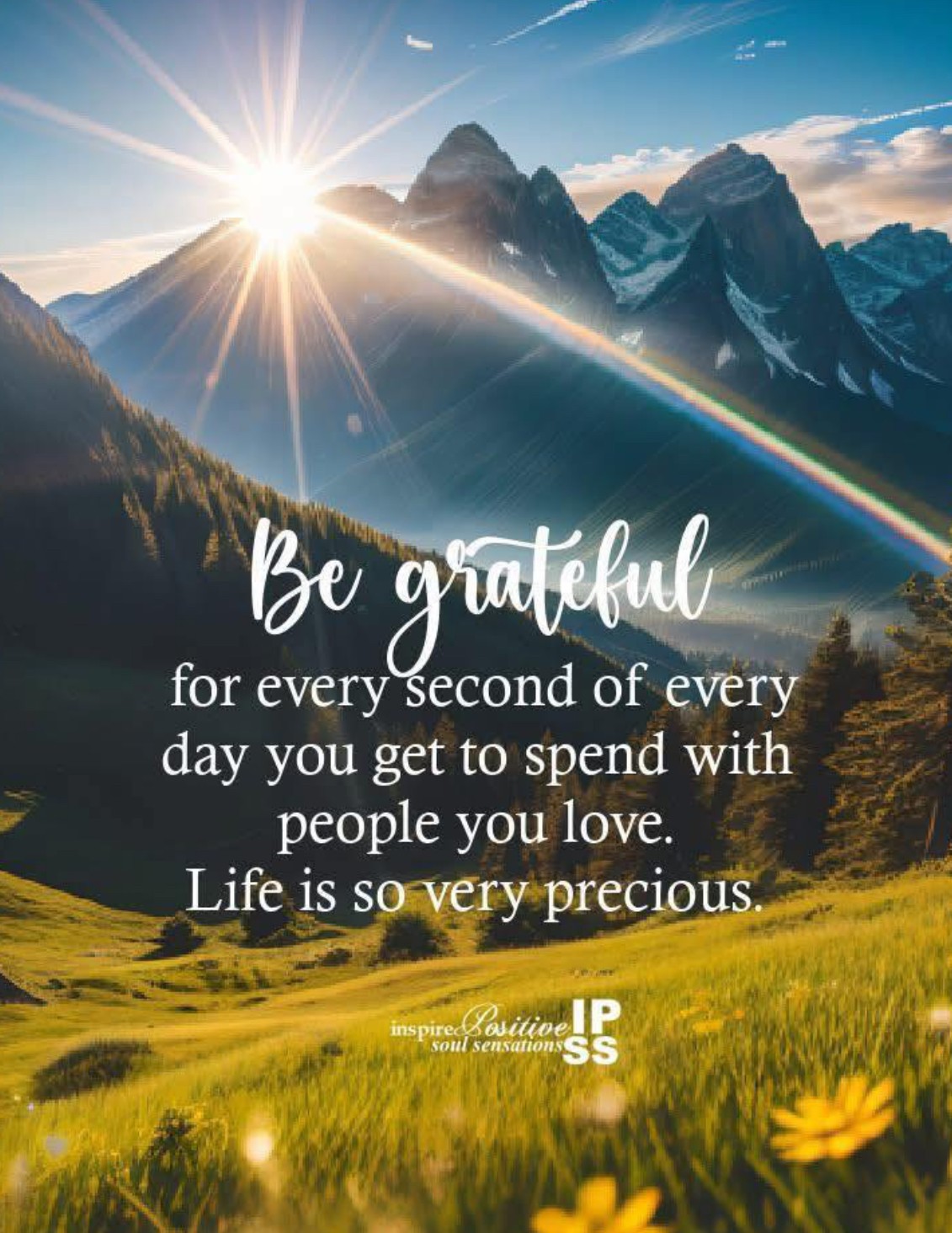 Saturday inspiration. Have a lovely and blessed day and weekend