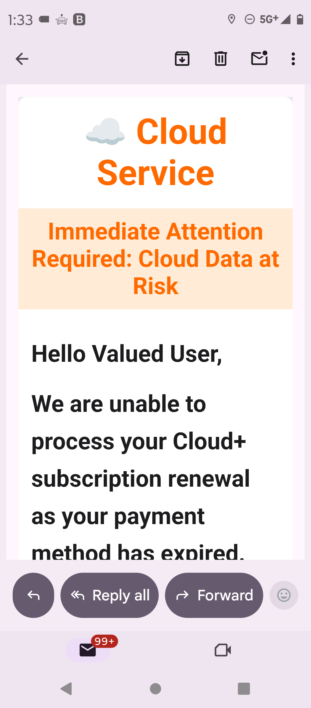 Everyday I get this from a different address and every day I blo