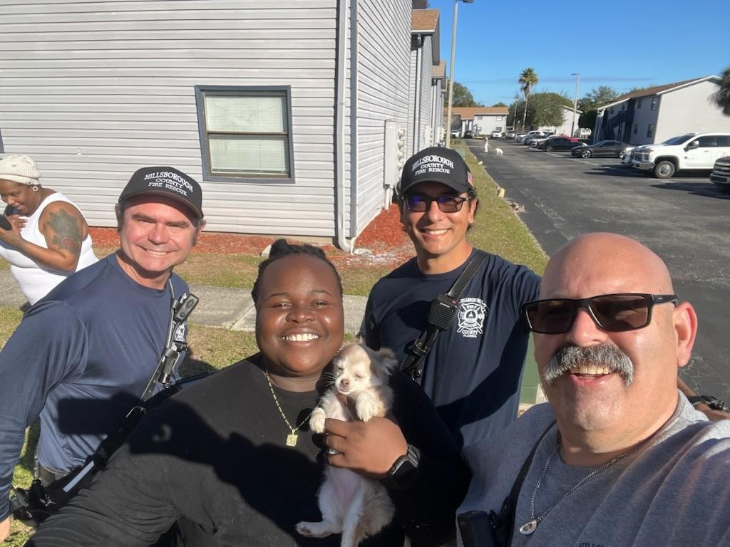 Great fur baby story - all in a day's work