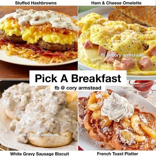 Pick a breakfast!