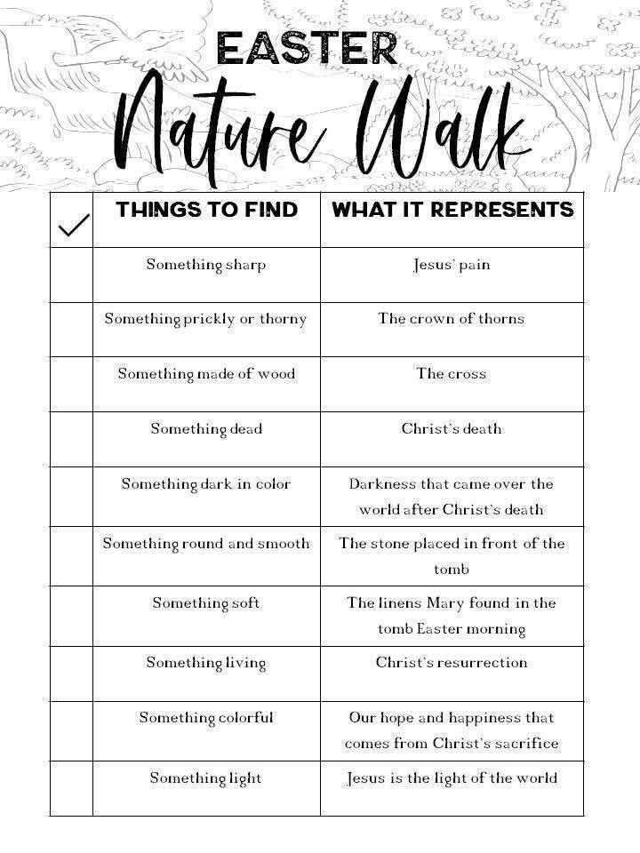 Easter nature walk
