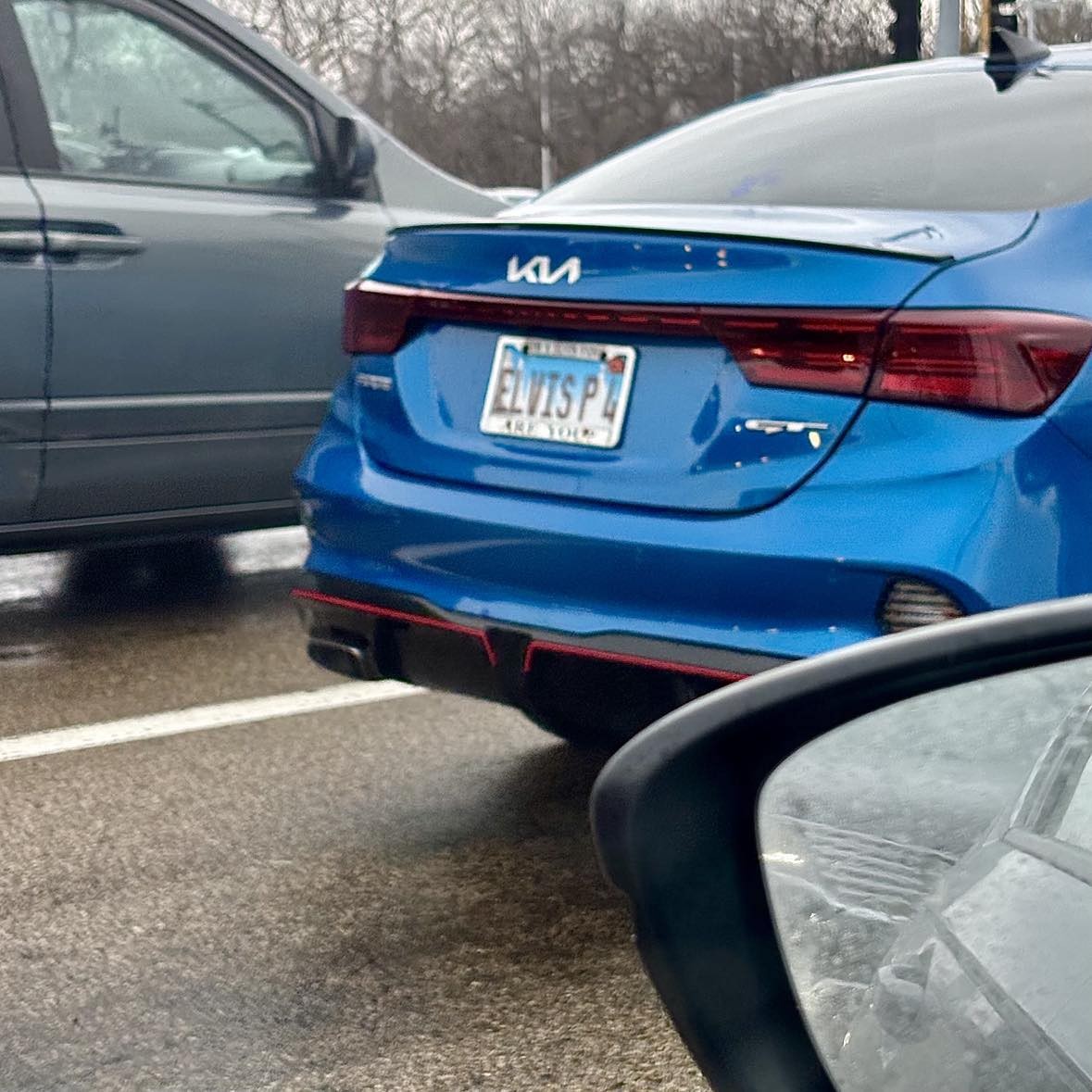 Go ahead, steal the KIA, but I get the plates!