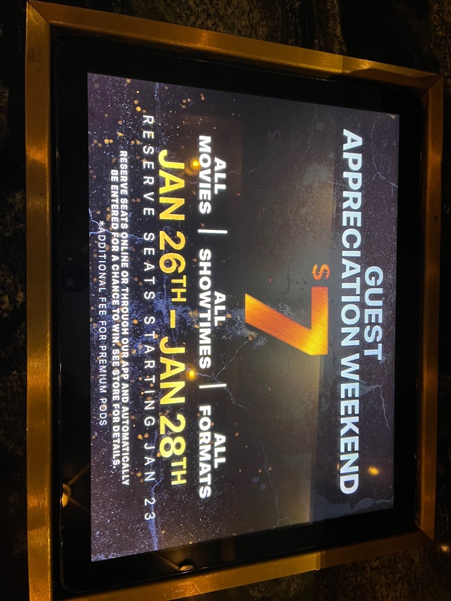 Star Cinema Grill in Missouri City has $7 All movies, all shows,