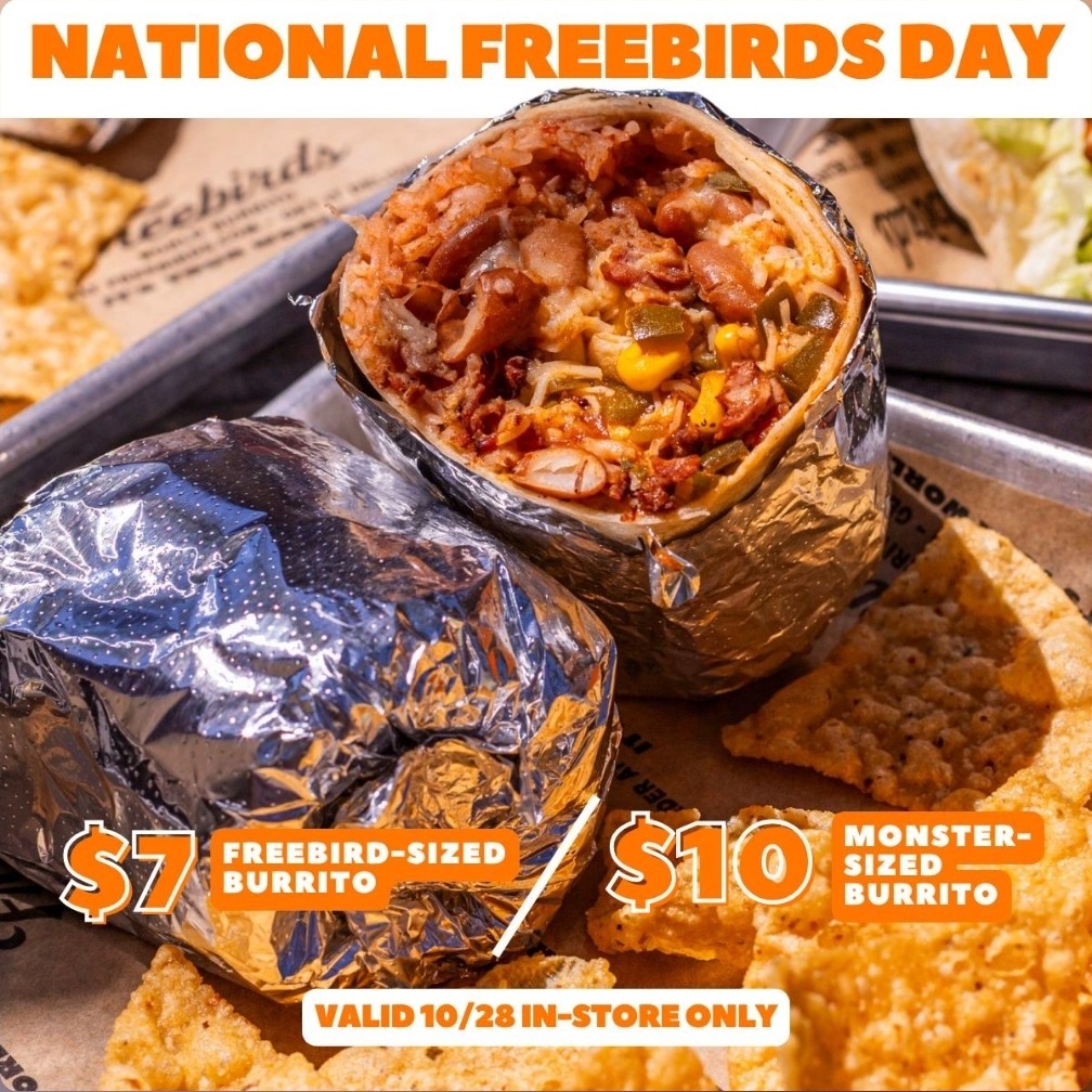 National Freebirds Day is Coming!