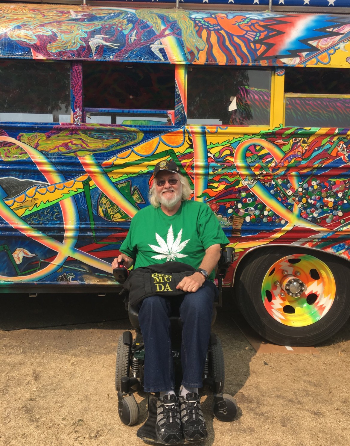 Here's one from the past, at a festival in Seattle.