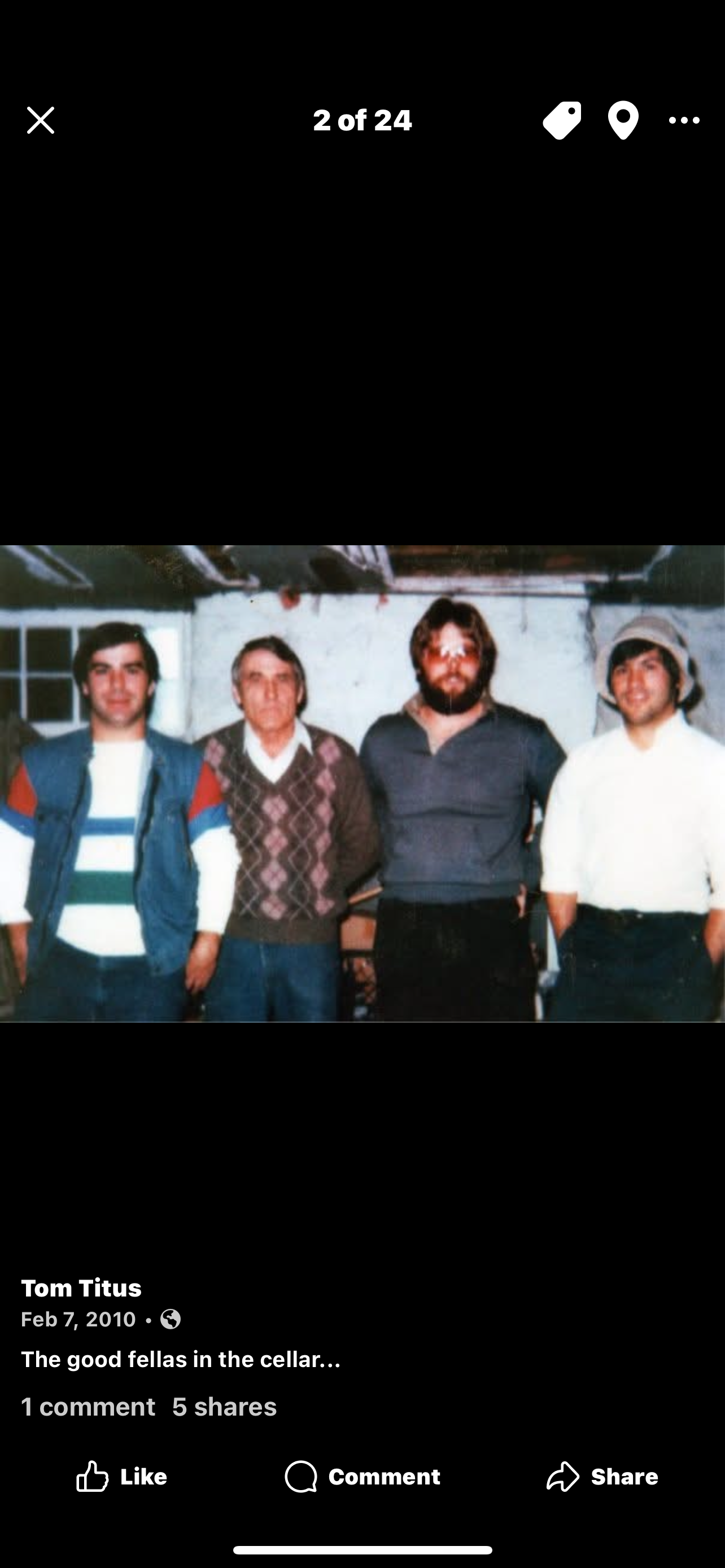 Throwback Thursday-I'm the only one left alive, sad to say.